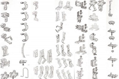 électricité, câbles électriques, caddy fasteners, attache de fils ...